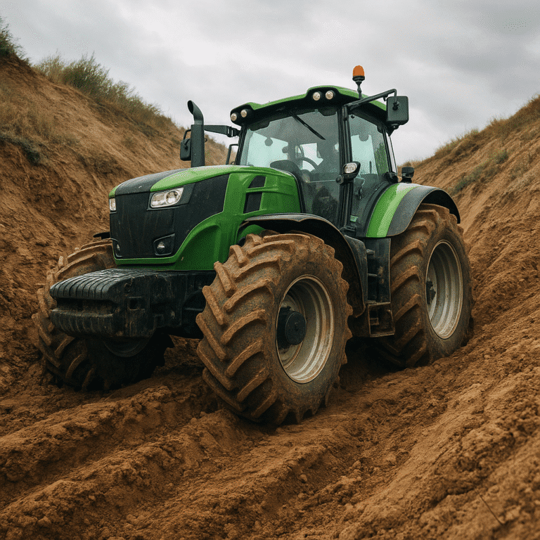 How Large Tractors Handle Extreme Terrain - Biggest tractors