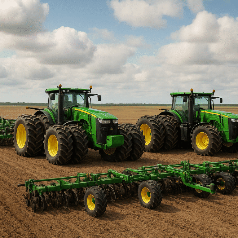 The World’s Longest and Widest Agricultural Tractors - Biggest tractors