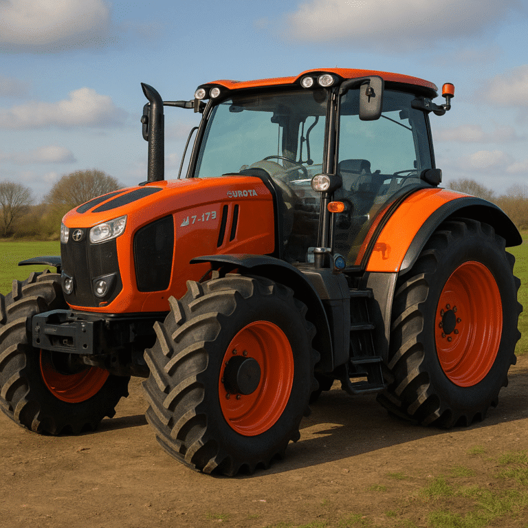 Kubota M7-173 - Biggest tractors