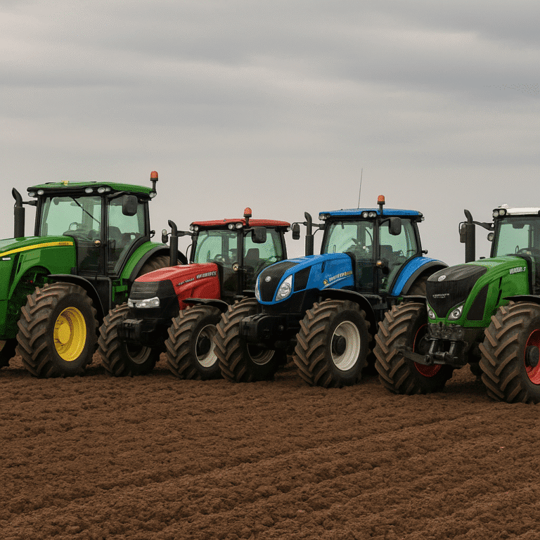 Most Popular Large Tractor Brands Among Farmers - Biggest tractors