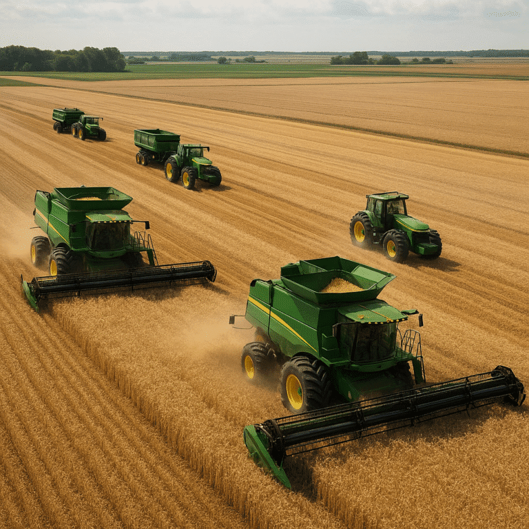 World’s Biggest Farming Operations and Their Machinery - Biggest tractors